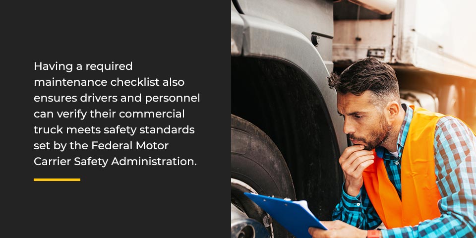 Maintenance Checklist for Fleets and Commercial Trucks